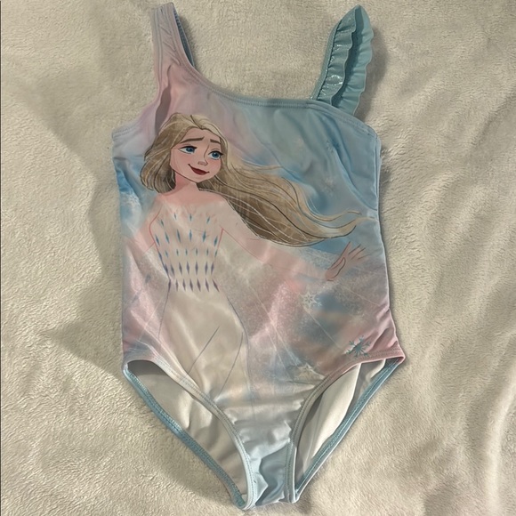Disney | Swim | Disney Frozen Elsa Swimsuit Blue | Poshmark